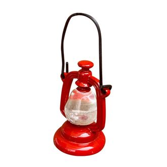 Milisten Mini &Ouml;llampe Retro Miniatur Petroleumlampe Puppenhaus Petroleumlampen Mini Petroleumlampe Vintage Dekoratives Petroleumlicht Mini Modellhauslampe Mini