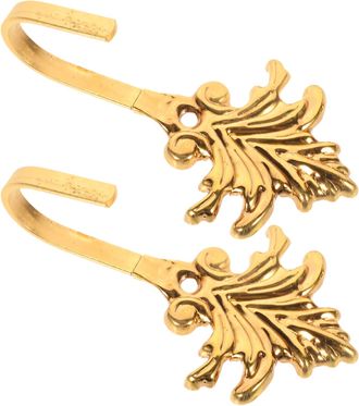 OSALADI 2 St&uuml;ck Vintage Gardinenhalter Metall Vorhanghaken Wandhalter Retro Gardinenzubeh&ouml;r f&uuml;r Fenster und Wand