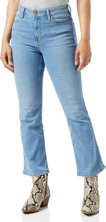Lee Damen Breese Flared Jeans, Blau (Light Florin Hr), W27/L35