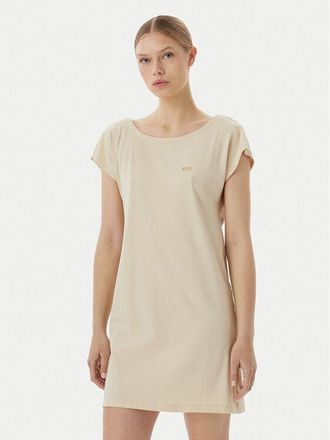 Emporio Armani Sommerkleid 7W001478 AF10373 U1088 Hellbeige Relaxed Fit