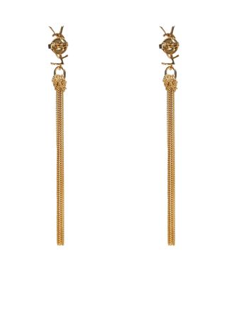 Saint Laurent Cassandre Earrings - Gold