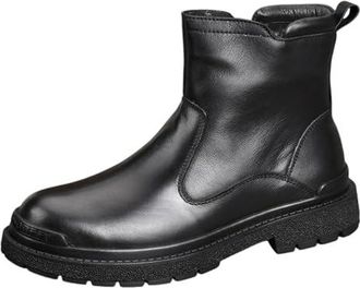 Generic Bottes de neige dhiver pour homme - R&eacute;sistantes &agrave; leau - Chaudes - Doublure en fourrure - Antid&eacute;rapantes - Style d&eacute;contract&eacute; - Pour la randonn&eacute;e, le t