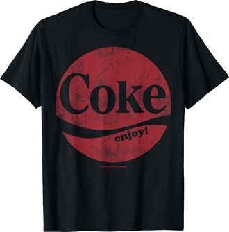 Coca Cola Ware Coke Enjoy Distressed Logo T-Shirt