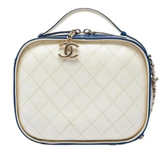 Chanel Pre-owned Vanity Case - Femme - Pre-owned - Blanc - Taille: ONE Size