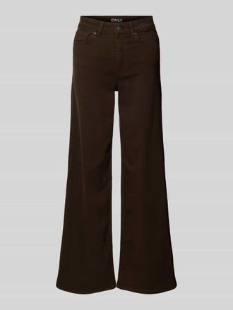 Only Wide Leg Jeans aus Baumwoll-Mix Modell MADISON BLUSH