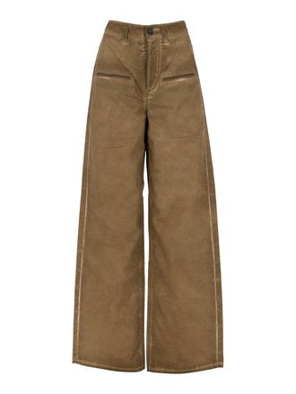 Uma Wang Pantalons D&eacute;contract&eacute;s - Beige