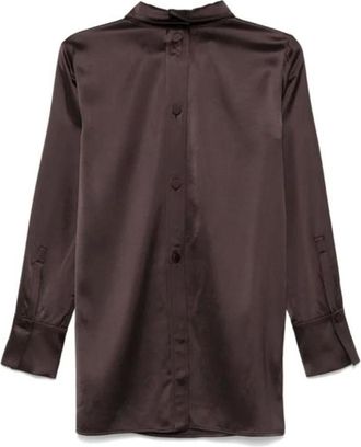 Gentryportofino Femme, Blouses et Chemises, Violet, Taille: 36 FR Chemises