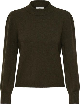 Jacqueline de Yong JdY Damen Jdyrue Life L/S Pullover KNT Noos, Slate Black, XL