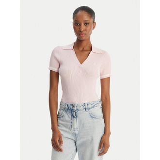 Guess Poloshirt W6GRZ1 Z3P32 Rosa