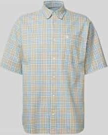 Carhartt Work in Progress Regular Fit Freizeithemd aus Baumwoll-Leinen-Mix Modell NIVEN