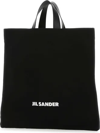 Jil Sander 001 Exterior: Cotton Linen Calf Borse A Mano Bag