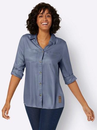 Witt Klassische Bluse Longbluse Langarm