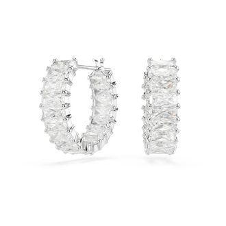 Swarovski Matrix Creolen - - Accessories - Damen - Grau - ONE SIZE