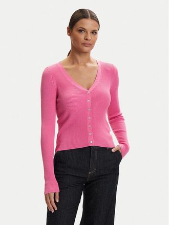 Only Strickjacke Mist 15363392 Rosa Slim Fit
