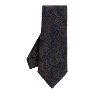 Etro Paisley Jacquard Krawatte - - Accessories - Herren - Blau - ONE SIZE