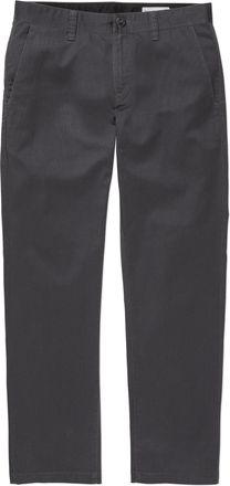 Volcom Herren Frickin Stretch-Chinohose mit Moderner Passform Hose, Kohle 1, 38W / 30L