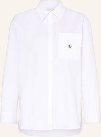 Calvin Klein Jeans Hemdbluse weiss