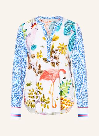 Herzen&rsquo;s Angelegenheit Herzens Blusenshirt Aus Seide blau