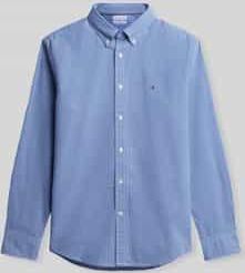 Tommy Hilfiger Regular Fit Freizeithemd mit Logo-Stitching