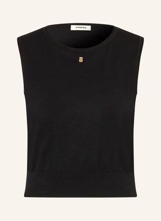 Sandro Sandro Stricktop schwarz