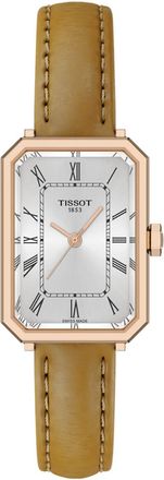 Tissot SRV 30mm, Schweizer Quarzwerk, Lederarmband Braun Damenuhr T160.110.36.033.00