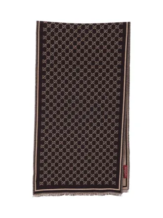 Gucci Wool Scarf Gg