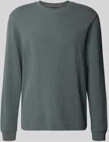 Boss Orange by Hugo Boss Regular Fit Langarmshirt aus Baumwoll-Mix Modell We_Tempest