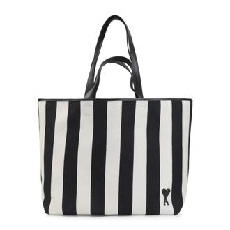 Ami Shopper & Totes - Cotton Canvas Shopper Tote Bag - Gr. unisize - in Schwarz - f&uuml;r Damen