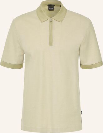 HUGO BOSS Piqu&eacute;-Poloshirt Pei gruen