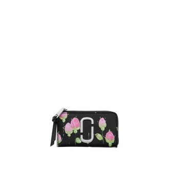 Marc Jacobs Portefeuille The Snapshot Top Zip Multi en cuir