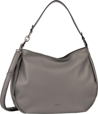 Gabor bags Lonia Damen Hobo Bag Schultertasche Mittelgro&szlig; Grau
