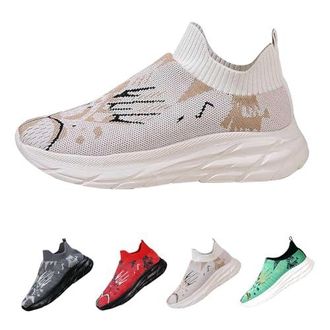 Generic Chaussures de marche &agrave; enfiler pour femme en maille respirante et l&eacute;g&egrave;re pour le travail, la gym, la course &agrave; pied, lentra&icirc;nement, baskets de course a