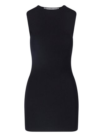 Alexander Wang Midi-Logo-Kleid
