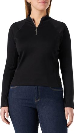 HUGO BOSS Womens Dortima Jersey_TOP, Black1, XL