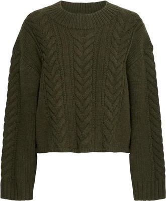 Ichi Strickware - - Knitwear - Damen - Gr&uuml;n - L