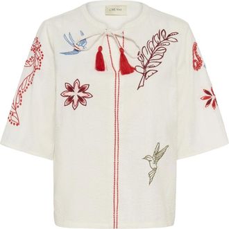 Cream Femme, Blouses et Chemises, Blanc, Taille: 44 FR Tuniques