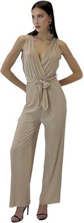 Elara Combinaison pour femme, Beige - Taille unique, taille unique