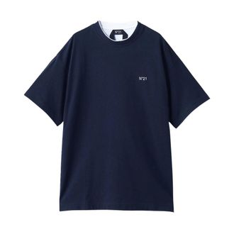 N&deg;21 T-Shirt - - Tops - Herren - Blau - L