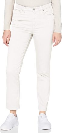 Benetton (Z6ERJ) Damen Pantalone Hose, Snow White 074, 36