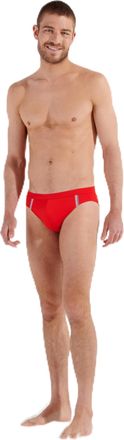 HOM Badehose Nautical Cup, Rot gestreiftes Band, 50