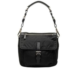 Prada Sac bandouli&egrave;re vintage Pre-owned - Femme - Pre-owned - Noir - Taille: ONE Size