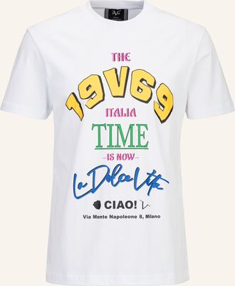 19V69 19V69 Italia T-Shirt Rafael Ciao weiss