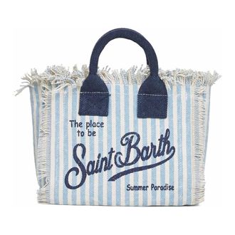 MC2 Saint Barth Femme, Sacs, Bleu, Taille: ONE Size Mini Vanity Bag