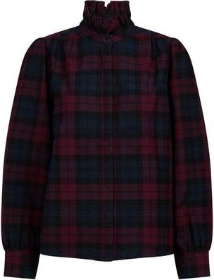 Petite Mendigote Chemise &agrave; carreaux en coton