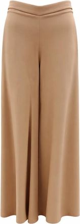Simona Corsellini Femme, Pantalons, Beige, Taille: 38 FR Wide Pantalons