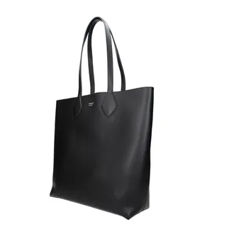 Ferragamo Mens Black Leather Shoulder Bag