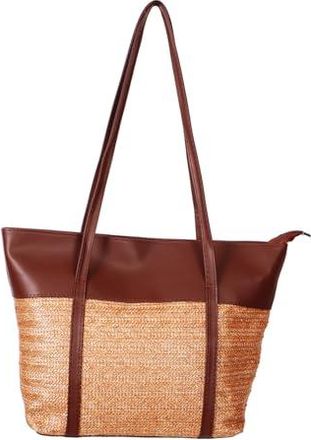 IFUNDOM Sac &agrave; Main Femme Capacit&eacute; Importante Paille Tiss&eacute;e Sac Plage Bandouli&egrave;re Unique L&eacute;ger et &Eacute;l&eacute;gant pour Shopping et Vacances