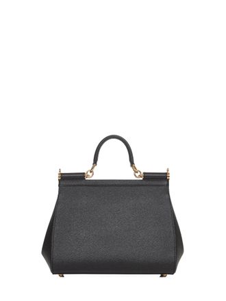 Dolce & Gabbana Sicily Top Handle Bag - Black