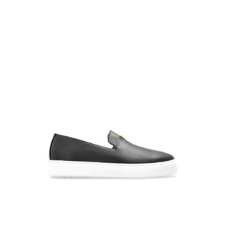 Giuseppe Zanotti Homme, Chaussures, Noir, Taille: 43 EU Chaussures Slip-on