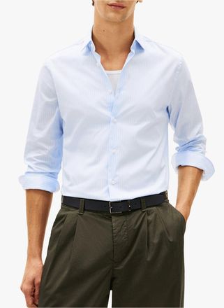 Tommy Hilfiger Chemise ray&eacute;e en coton m&eacute;lang&eacute;